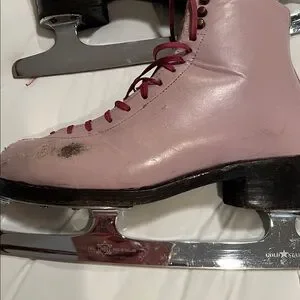 Harlick | Other | Vintage Harlick Figure Ice Skates Gold Star Mk Blades ...